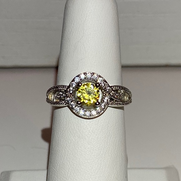 Fragrant Jewels | Jewelry | 25fragrant Jewels Citrine Yellow Halo ...